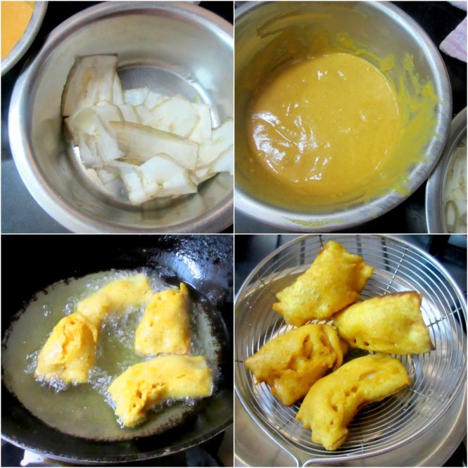 Vazhakai Bajji ~ Banana Fritters!