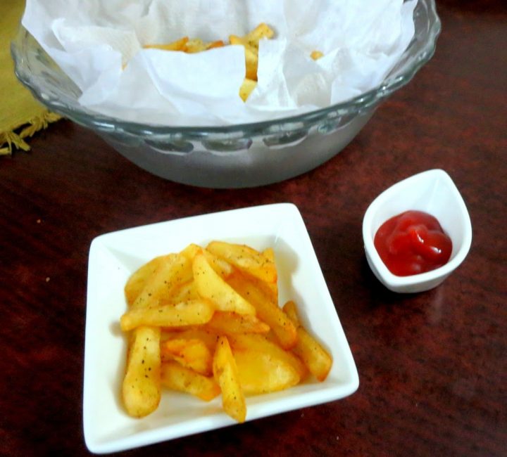 How to fry perfect chips at home