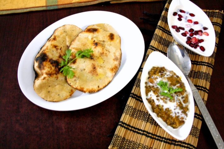 Khamiri Roti, Dal Makhani from Uttar Pradesh
