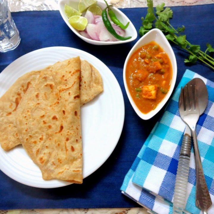 Quick Kadai Paneer ~ Side dish for Chapati