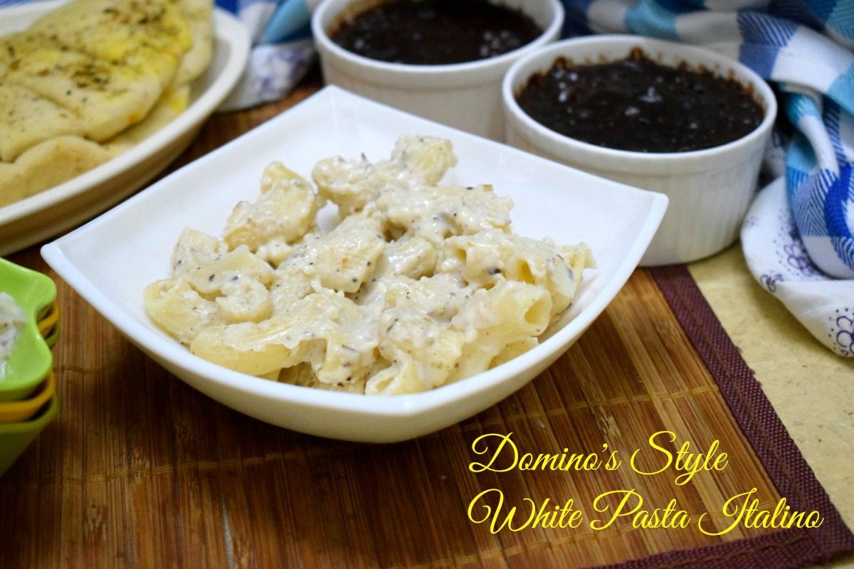 Domino's Style White Pasta Italiano