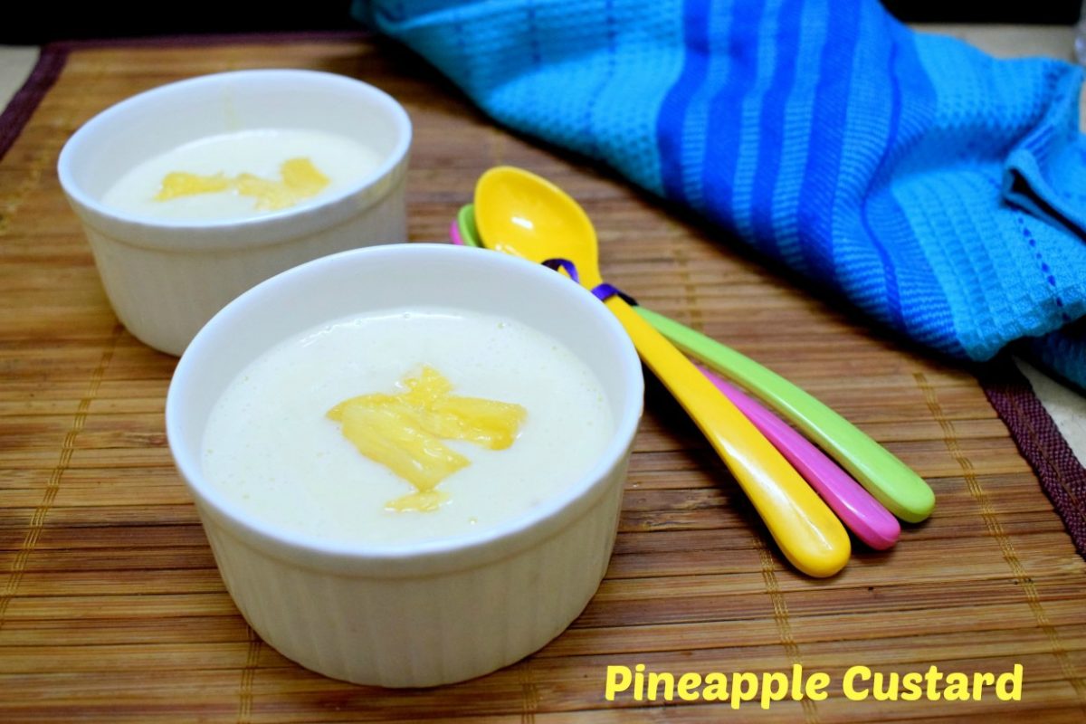 Pineapple Pudding | Quick Pineapple Custard