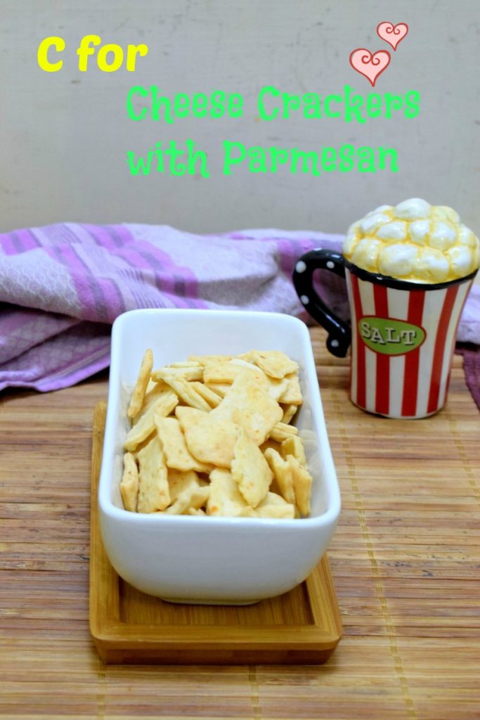 Cheese Crackers with Parmesan from Italy