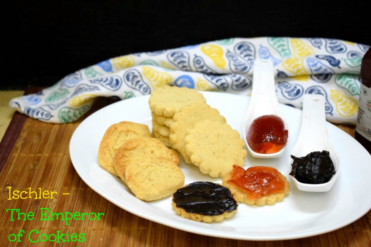 Ischler Cookies are from Austria