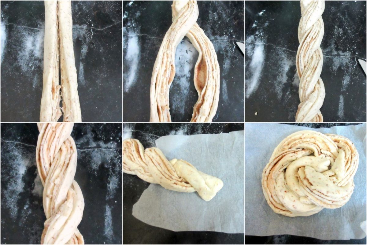 Russian Rose Bread | Cinnamon Wreath from Russia