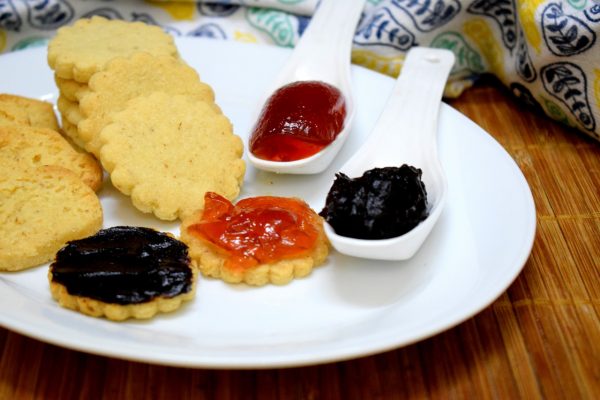 Ischler Cookies are from Austria