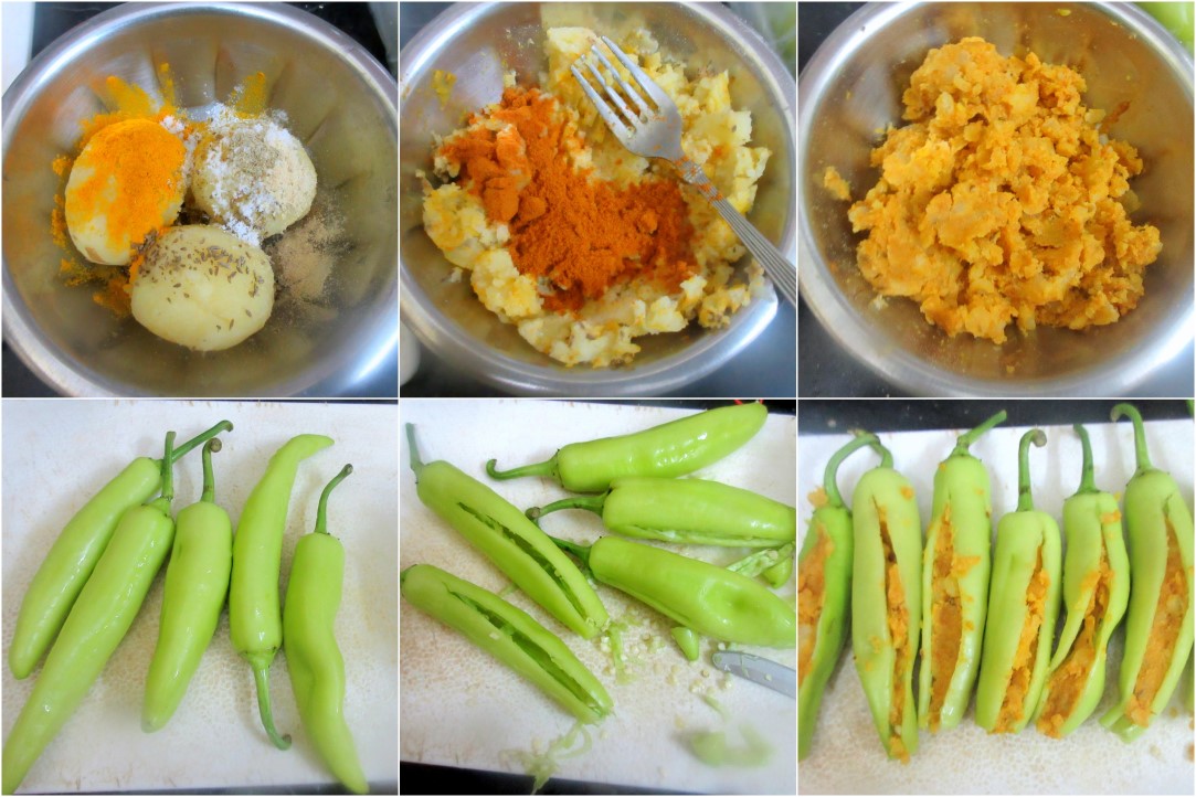 Rajasthani Mirchi Vada Pav