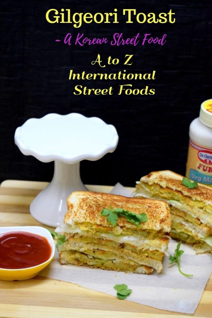 Gilgeori Toast ~ A Korean Street Toast