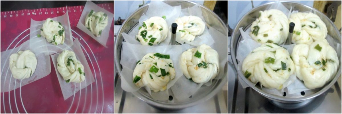 Hua Juan Bao ~ Chinese Steamed Flower Buns