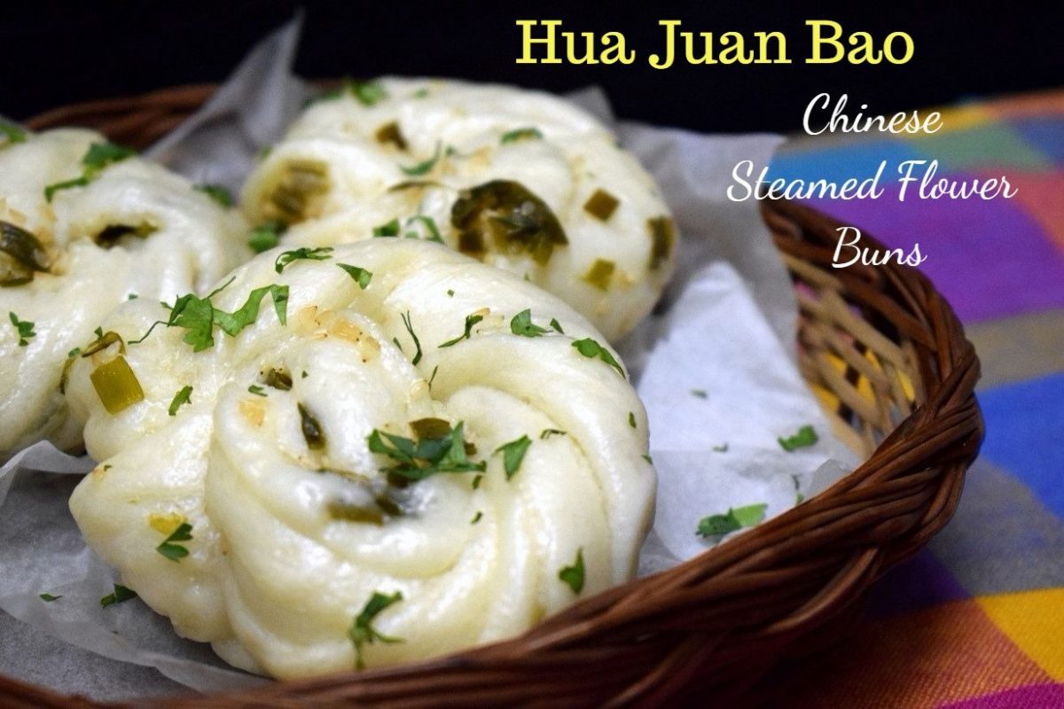 Hua Juan Bao ~ Chinese Steamed Flower Buns