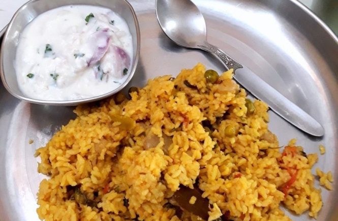 Mixed Beans Biryani ~ Easy One Pot Meal cooked in Pressure Cooker