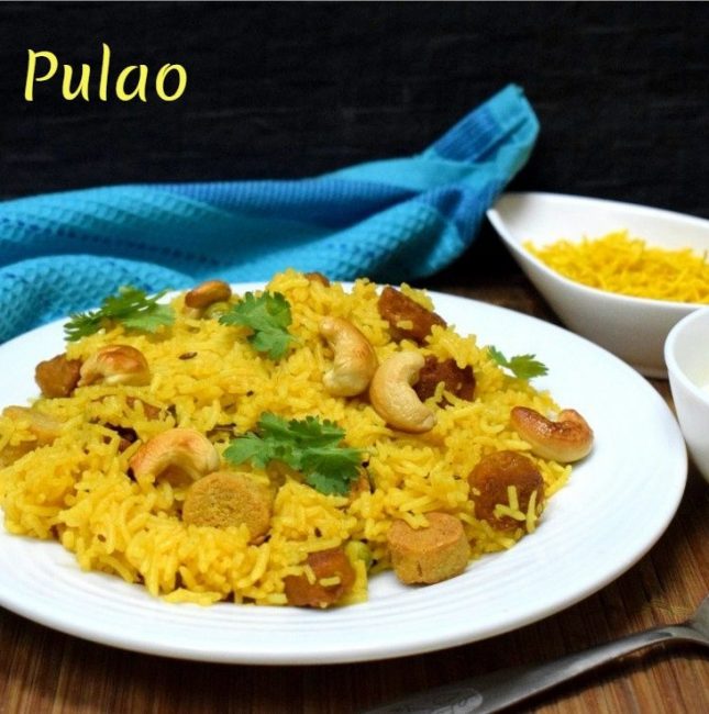 Healthy Sprouted Moong Dal Pulao!