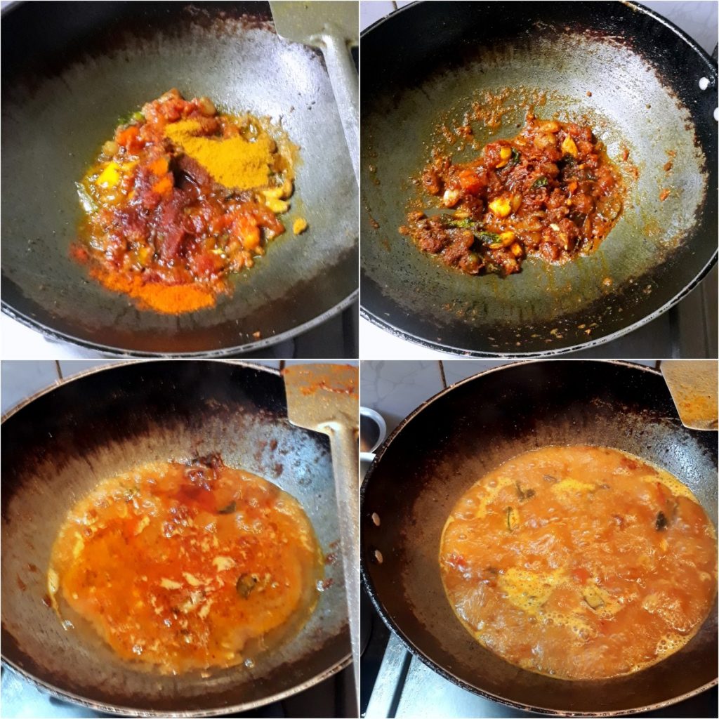 Peanut Kara Pulusu ~ Tangy Side Dish for Rice