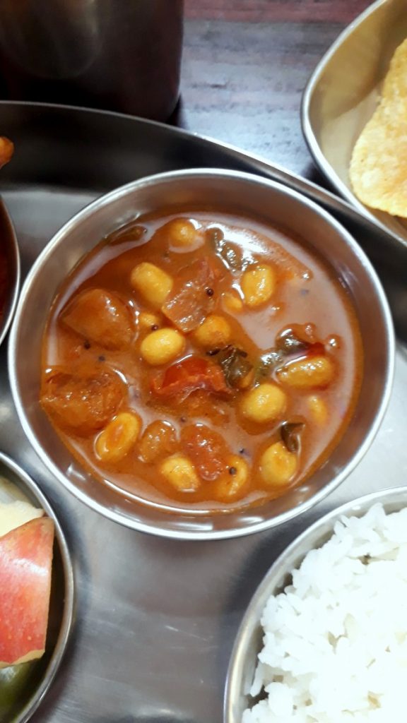 Peanut Kara Pulusu ~ Tangy Side Dish for Rice