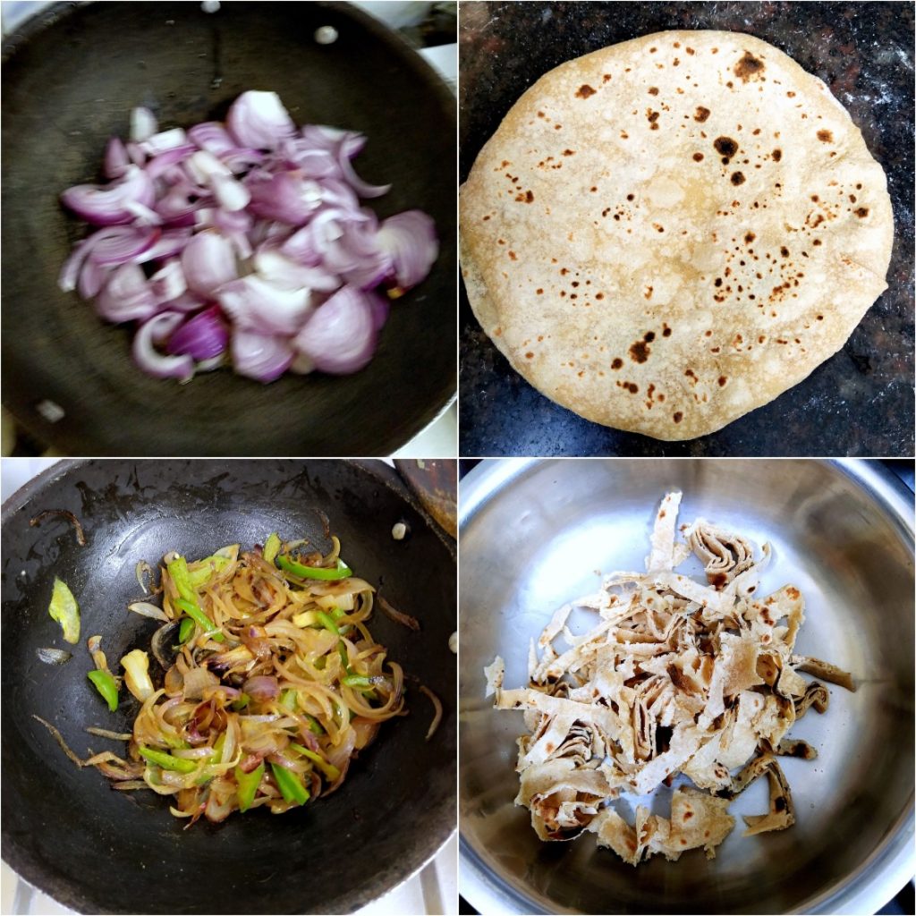 Roti Noodles ~ Easy Evening Snack