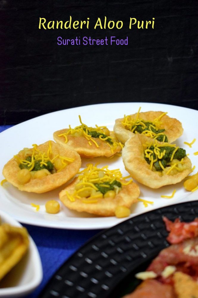 Randeri Aloo Puri ~ A Surati Street Food