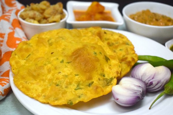 Besan Ki Poori | How to make Spicy Besan Poori