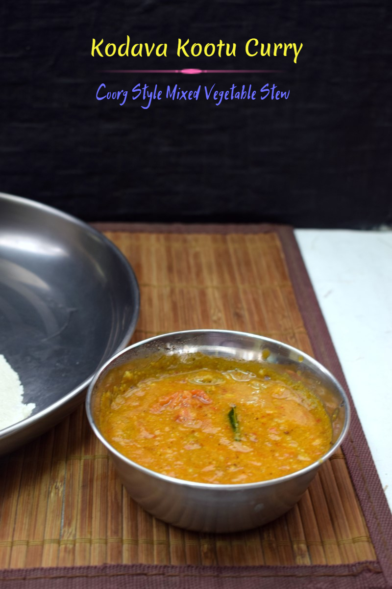 Kodava Kootu Curry | How To Make Coorg Style Mixed Vegetable Stew