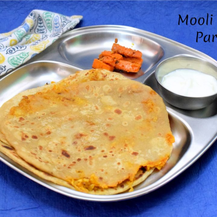 Methi Aloo Paneer Stuffed Paratha