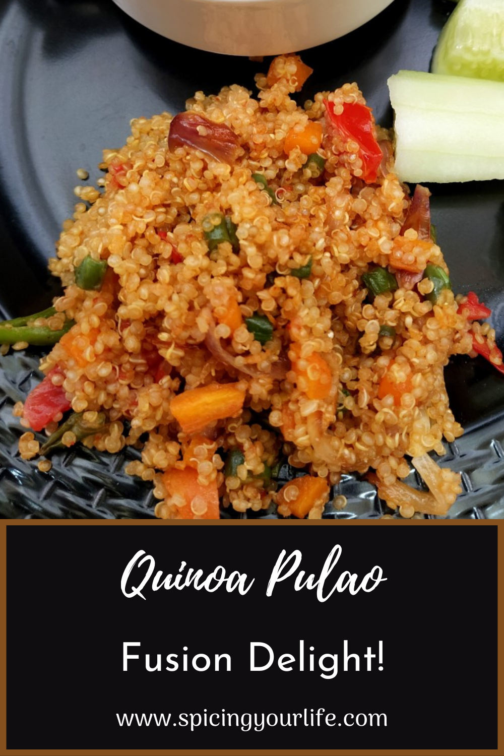 Quinoa Pulao ~ How to make Easy Indian Intermittent Fasting Dish