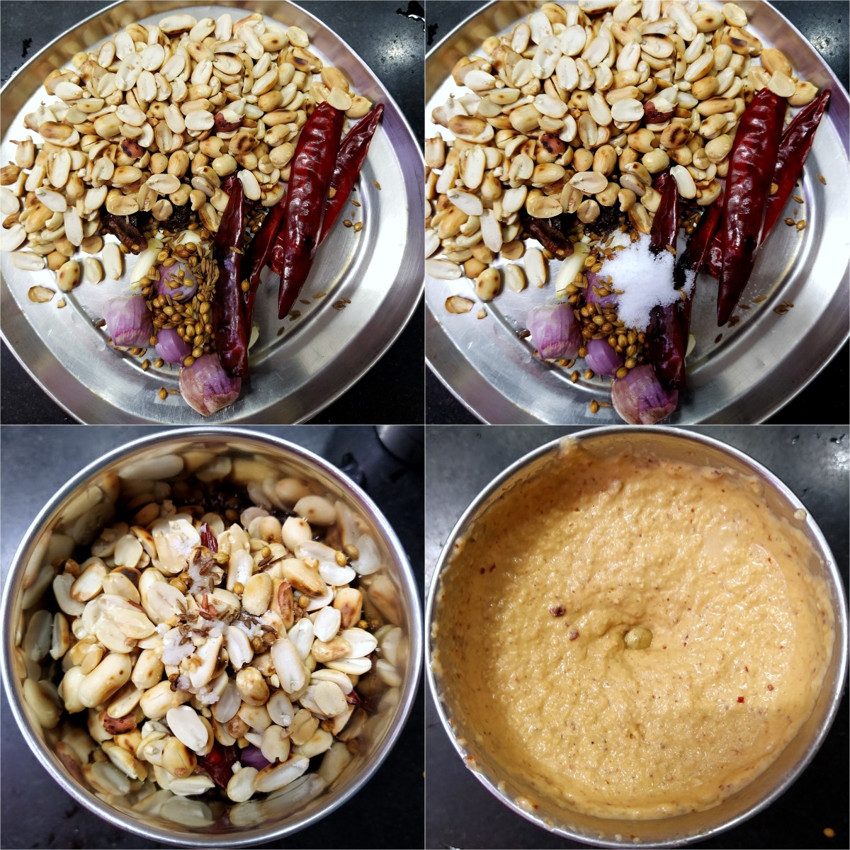 Dhaniya Palli Chutney ~ Easy Chutney without Coconut